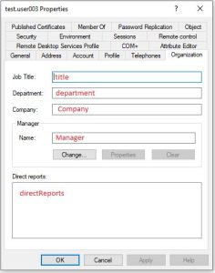 صفات LDAP و اهمیت تکمیل مشخصات کاربران در اکتیودایرکتوری - سرویس دسک پلاس فارسی مدانت